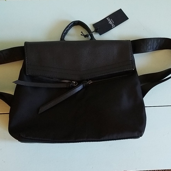 Botkier | Bags | Botkier New York Trigger Mini Black Nylon Backpack ...